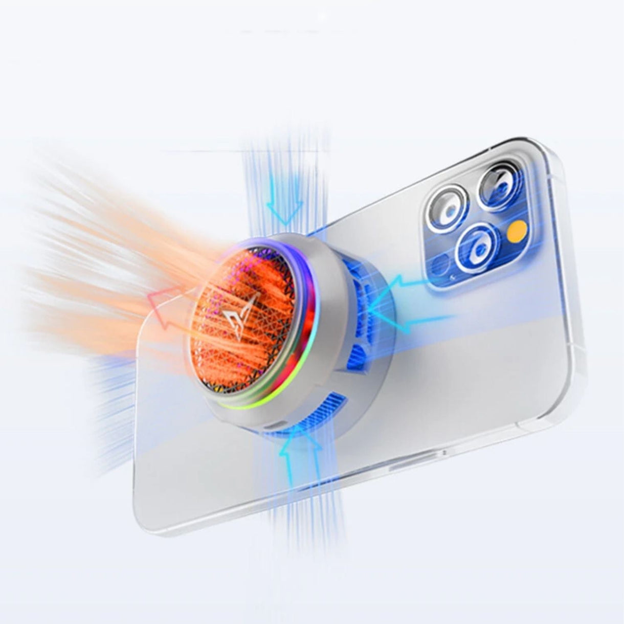 Flydigi B8X RGB Cooler Magnético para Celular até 16°C 30W